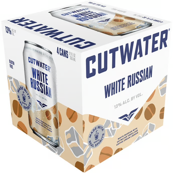 Cutwater White Russian – 4 Cans | Premium Vodka Cream Cocktail | 14% ...